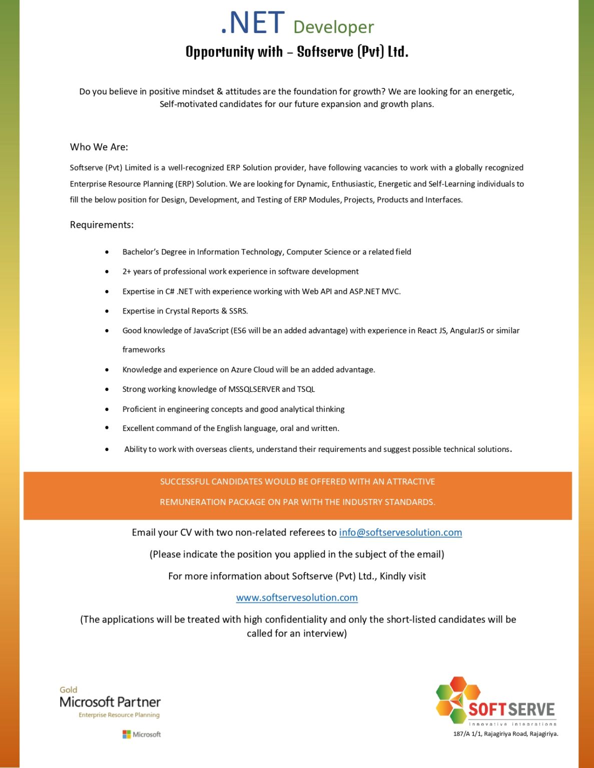 Careers - SoftServe Solutions